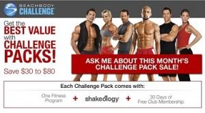 What is a Team Beachbody Challenge Pack?